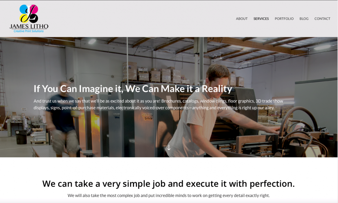 James Litho Has a New Website! | James Litho